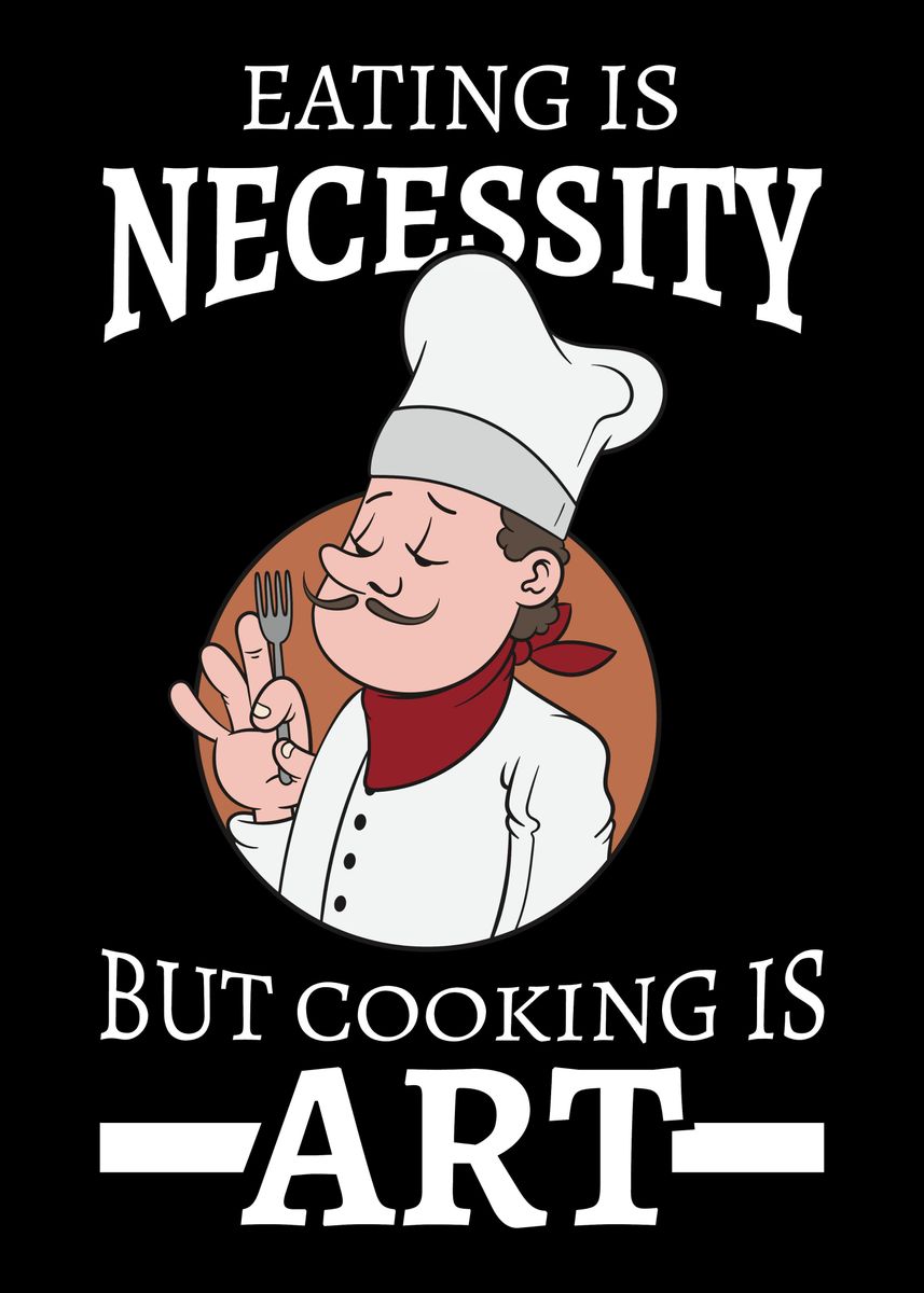 'Excecutive Chef' Poster by Michael | Displate