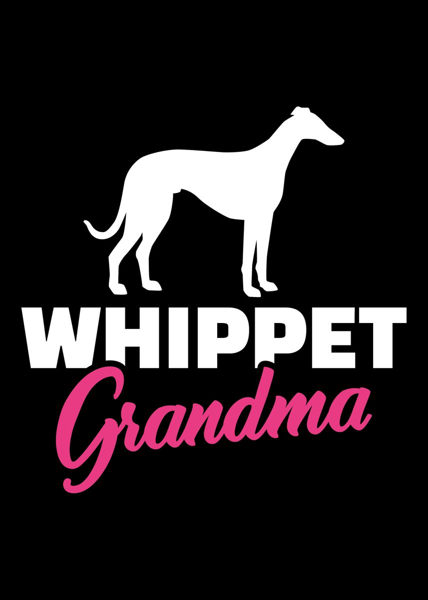 'Whippet' Poster by Designzz | Displate