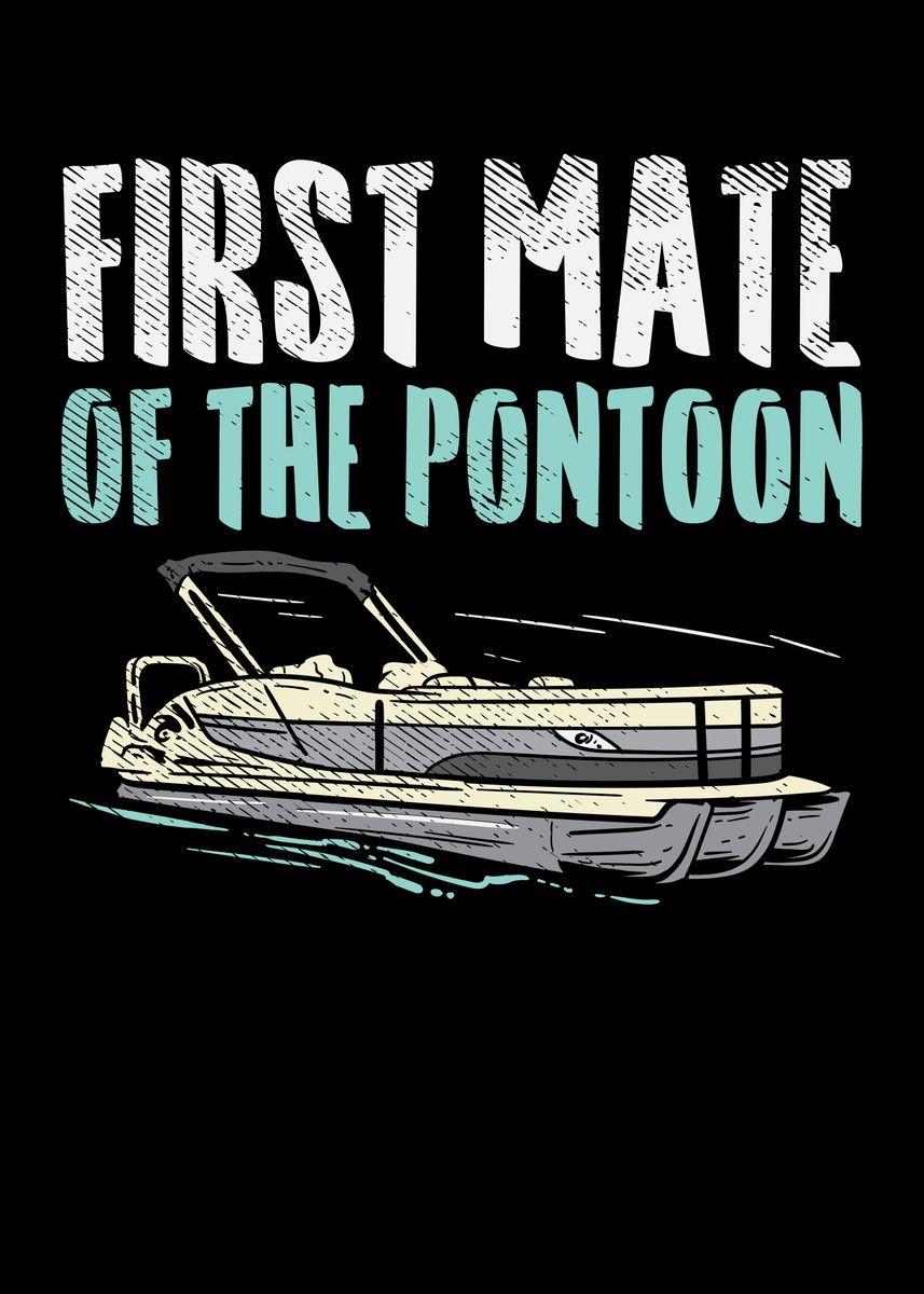 'First Mate Of The Pontoon' Poster by Uwe Seibert | Displate