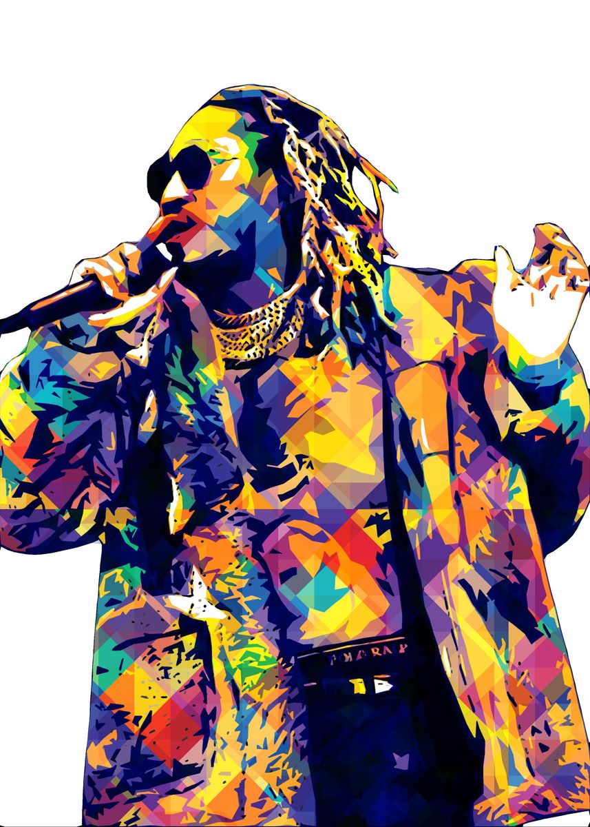 'Future ' Poster, picture, metal print, paint by San Creative | Displate