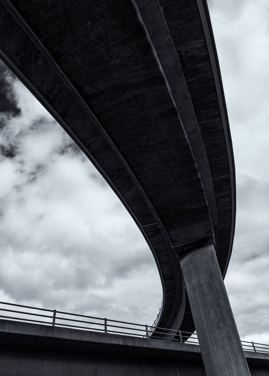 'Engineers Bridge Sculpture' Poster, picture, metal print, paint by ...