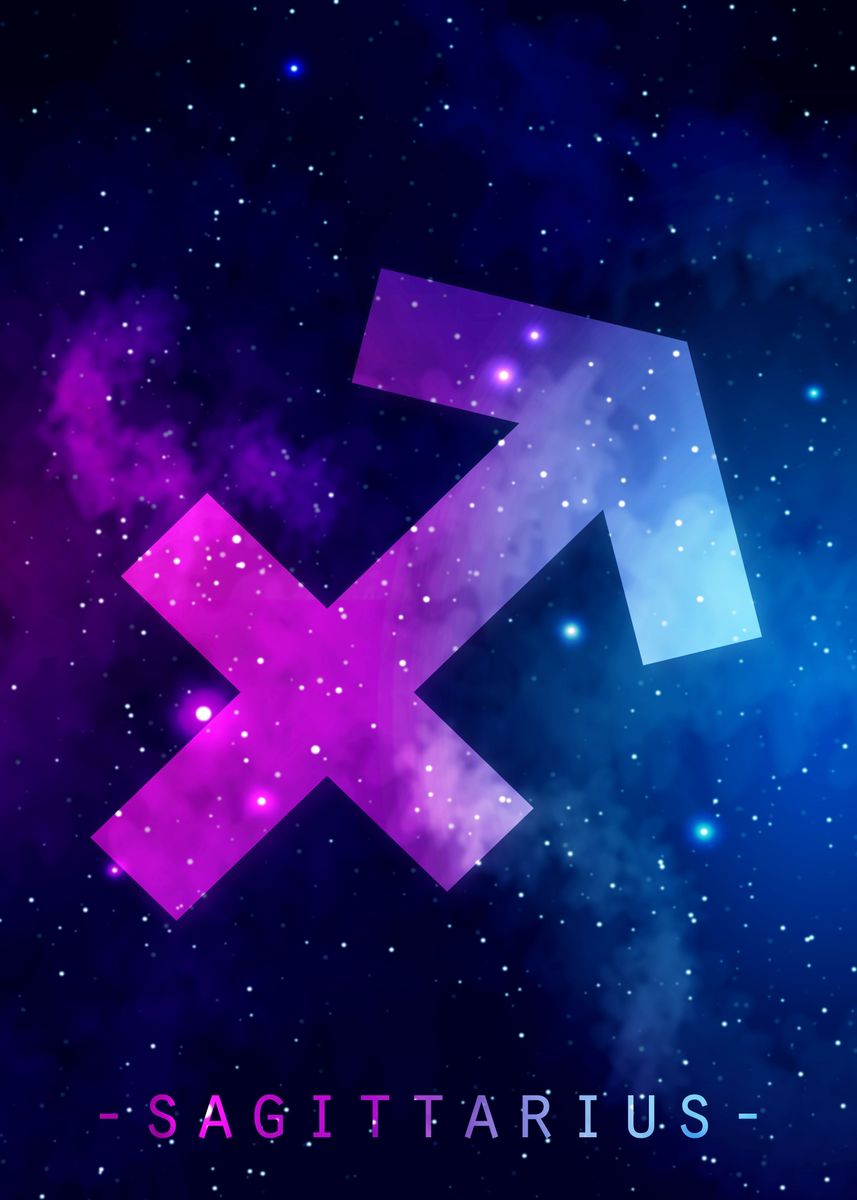 'Sagittarius' Poster by artisticdesign 1903 | Displate