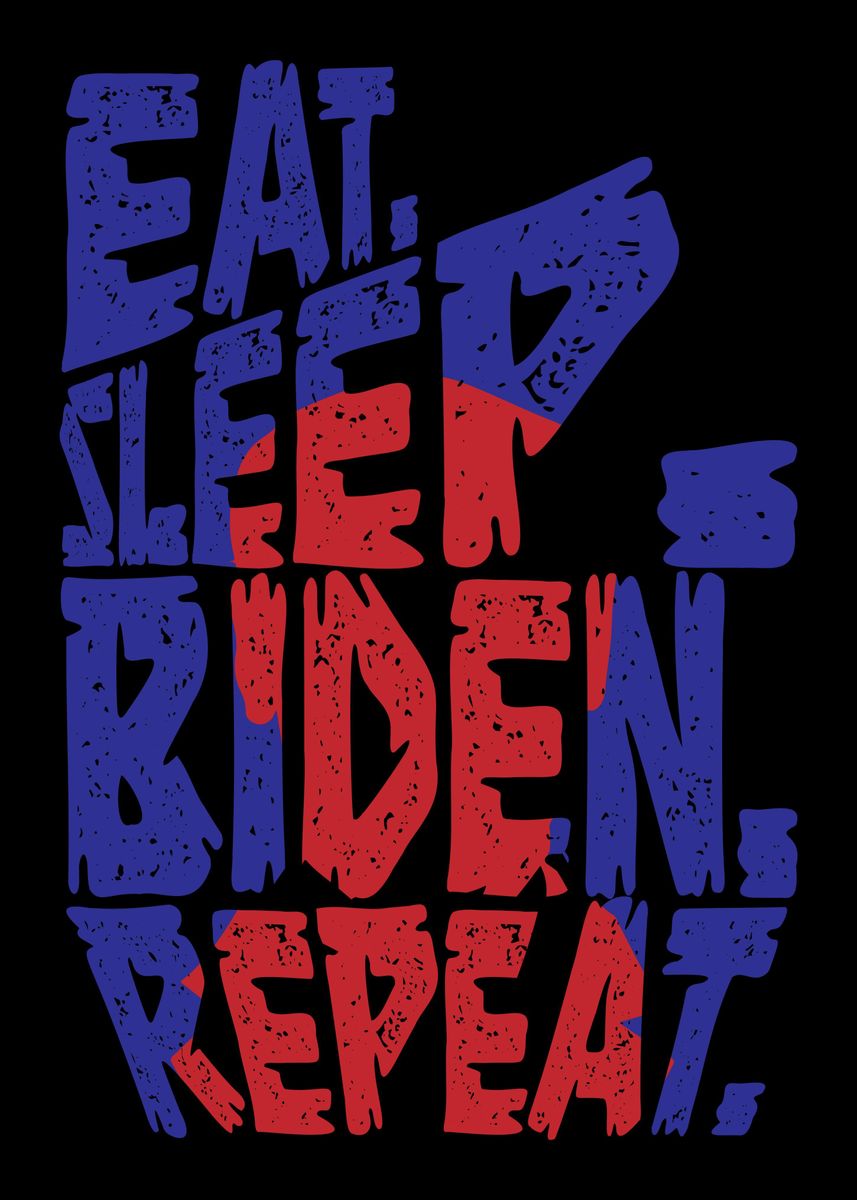 'Joe Biden President USA' Poster, picture, metal print, paint by ...