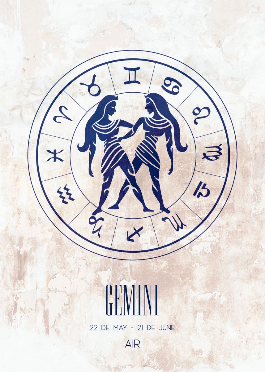 'Gemini' Poster by Ray Diaz | Displate