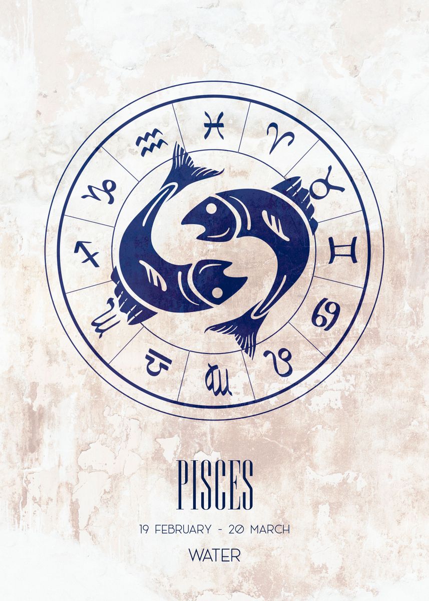 'Pisces' Poster by Ray Diaz | Displate
