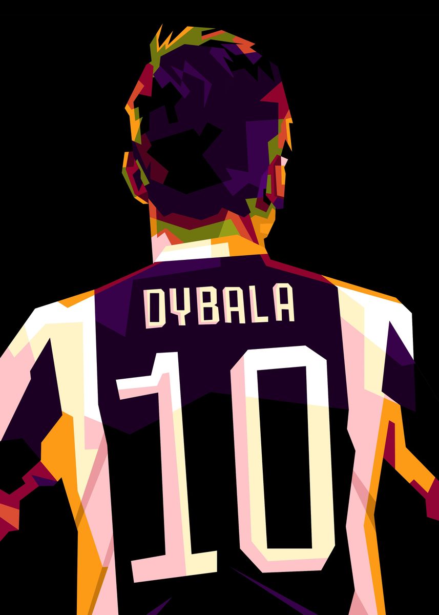 'Paulo Dybala' Poster, picture, metal print, paint by AMIRUDIN 06 ...