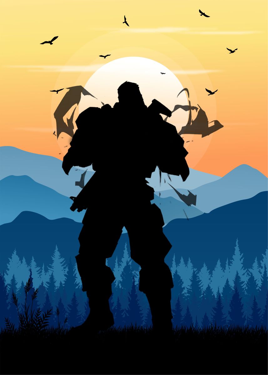 'Ade Hunter' Poster, picture, metal print, paint by Limited Edition ...