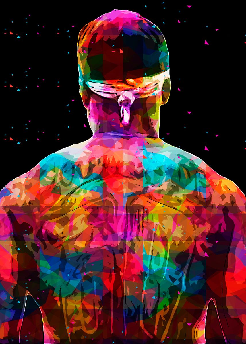 '50cent Rapper WPAP' Poster, picture, metal print, paint by louis ...