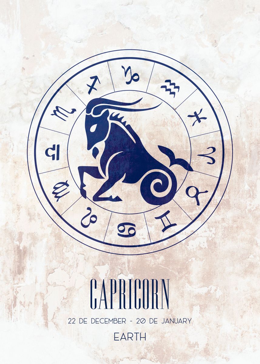 'Capricorn' Poster by Ray Diaz | Displate