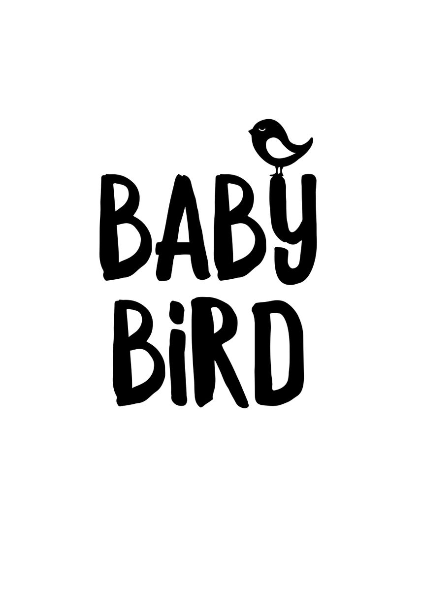 'Baby Bird' Poster, picture, metal print, paint by Francois Ringuette ...