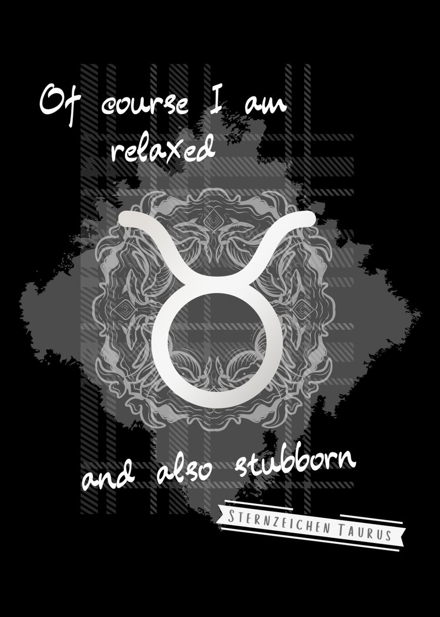 'Taurus' Poster, picture, metal print, paint by Lukes Pixel Studio ...