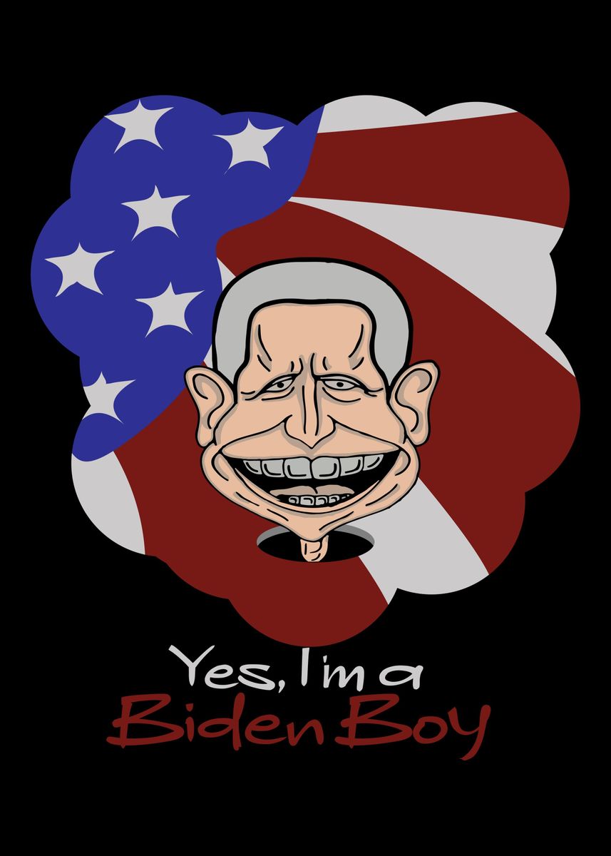 'Joe Biden President USA' Poster, picture, metal print, paint by ...