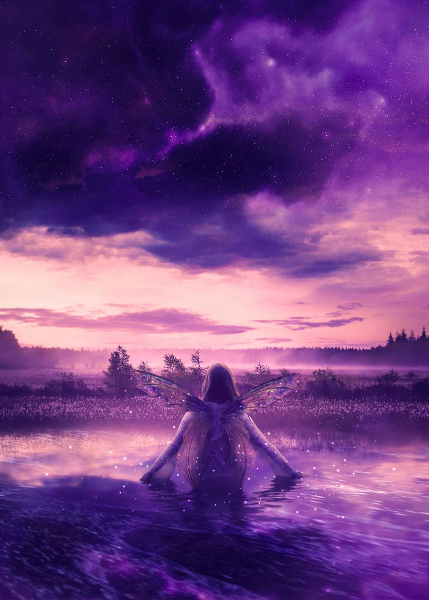 'ETERNAL MOMENT' Poster, picture, metal print, paint by Aron Visuals ...