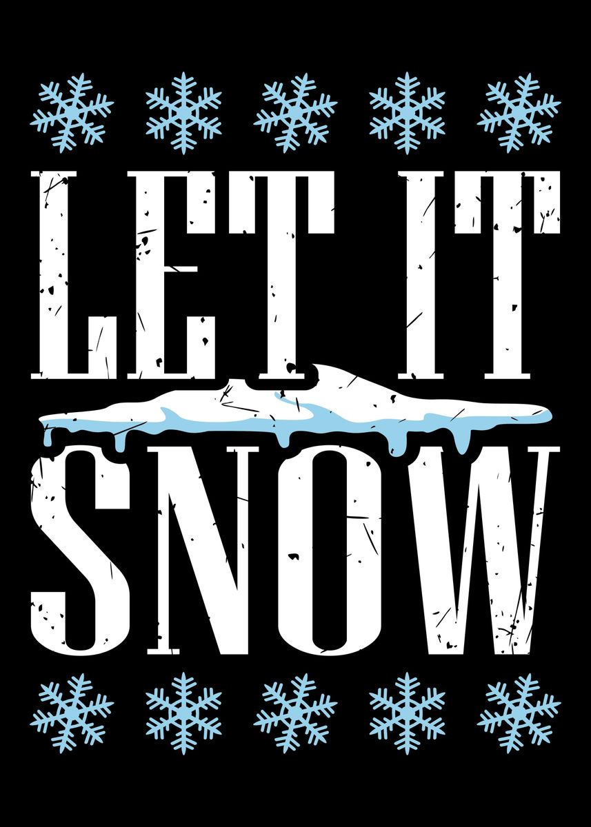 'Snow' Poster by Hexor | Displate