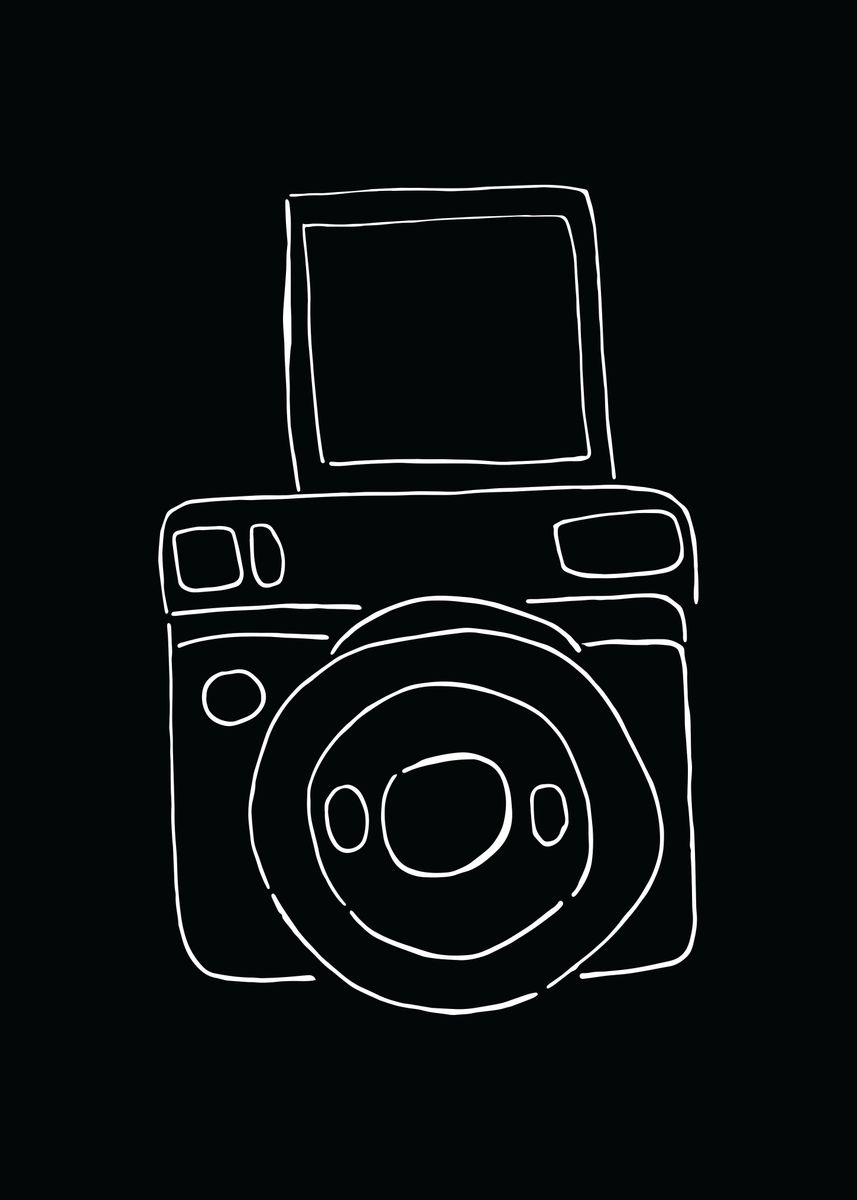 'Camera Photography' Poster, picture, metal print, paint by Maricris M ...