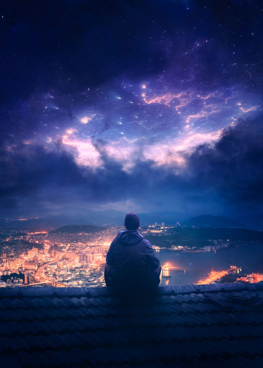 'DISTANT DREAM' Poster, picture, metal print, paint by Aron Visuals ...