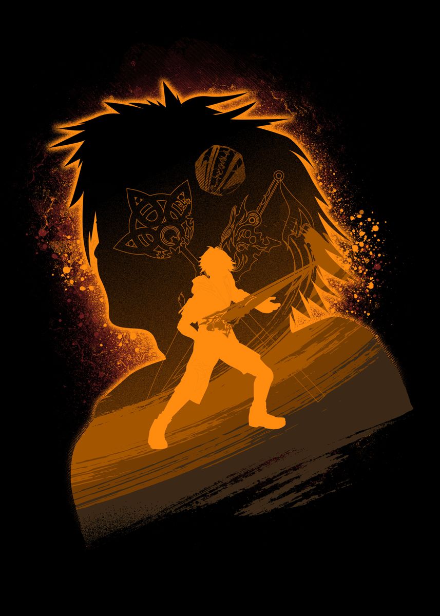 'Blitzball Player' Poster by Hyper Twenty | Displate