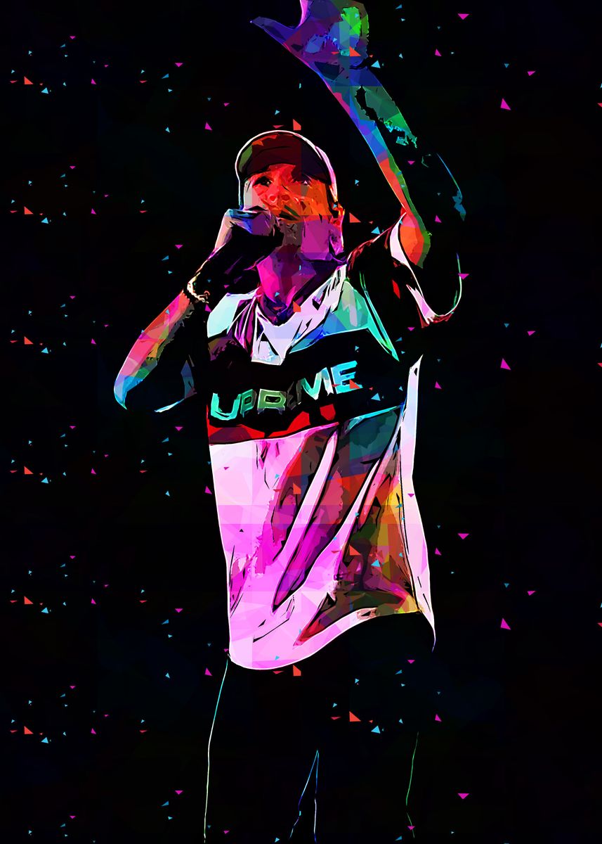 'NEKFEU' Poster, picture, metal print, paint by Daisuke Miftah | Displate