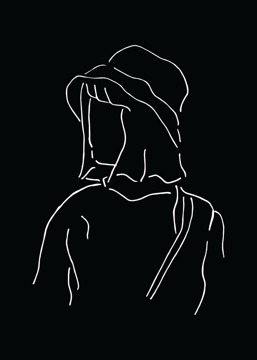 'Inspiring Beautiful Girl' Poster, picture, metal print, paint by ...