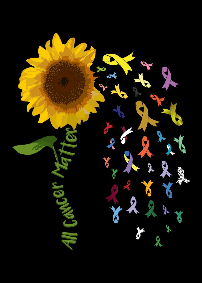 'All Cancer Matters' Poster, picture, metal print, paint by ...