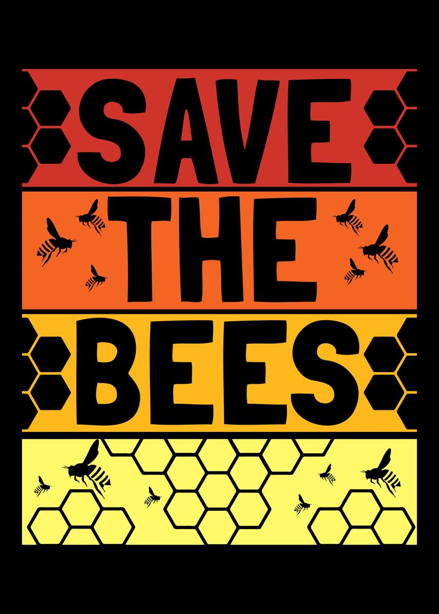 'Beekeeper Beekeeping Bee' Poster, picture, metal print, paint by ...