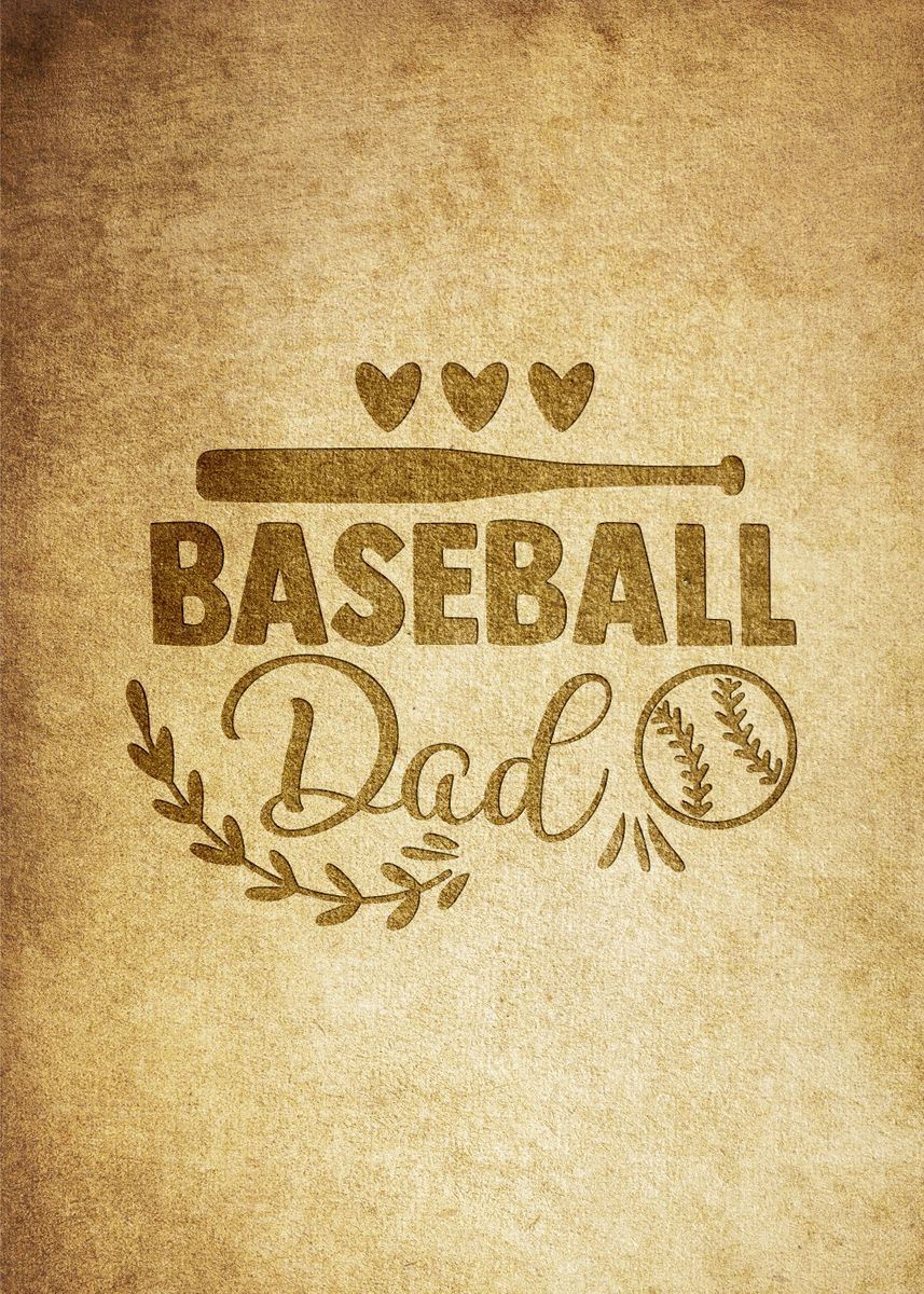 'Baseball' Poster by Smokin Art | Displate