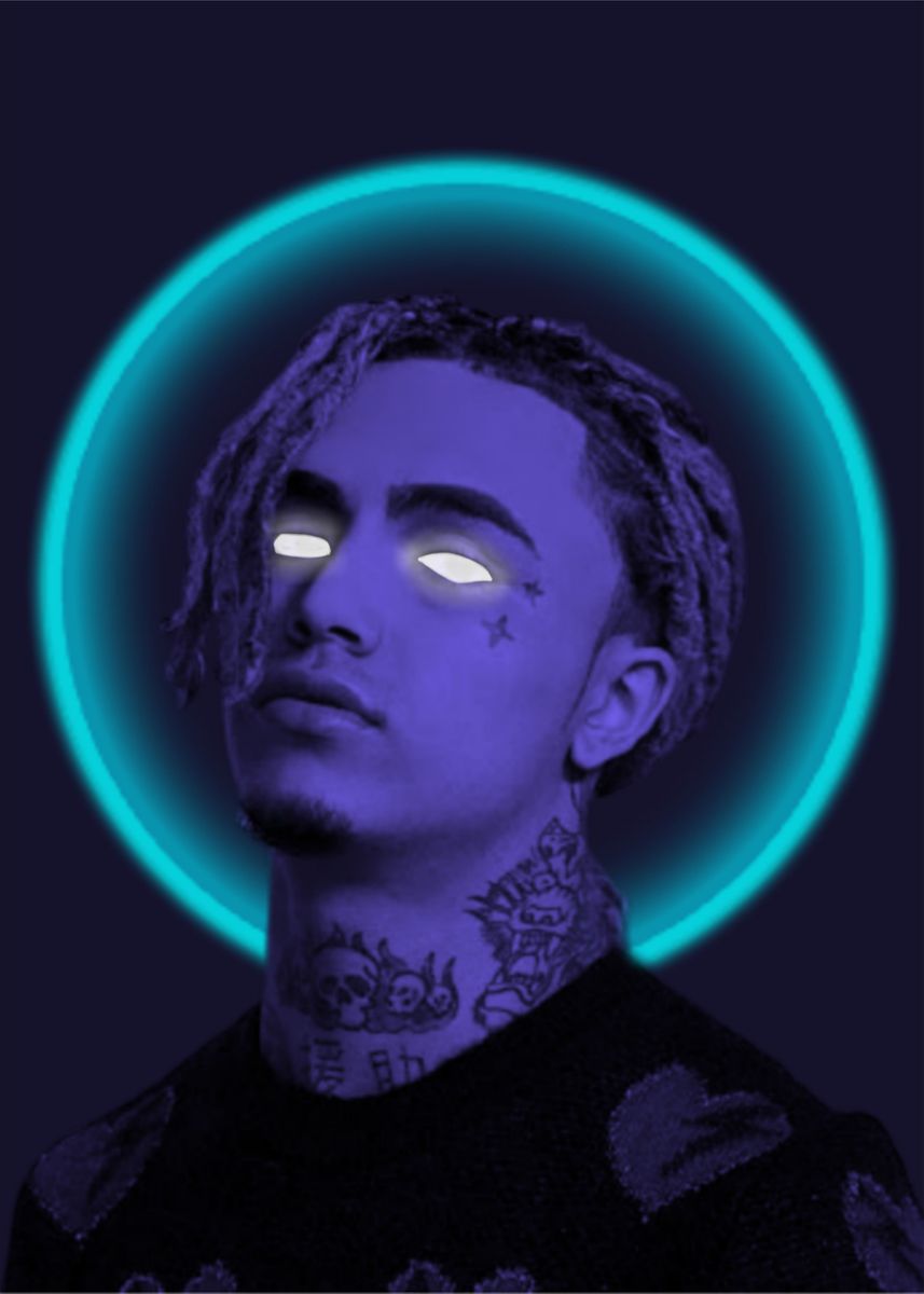 'Lil Pump' Poster, picture, metal print, paint by amazed Poster | Displate