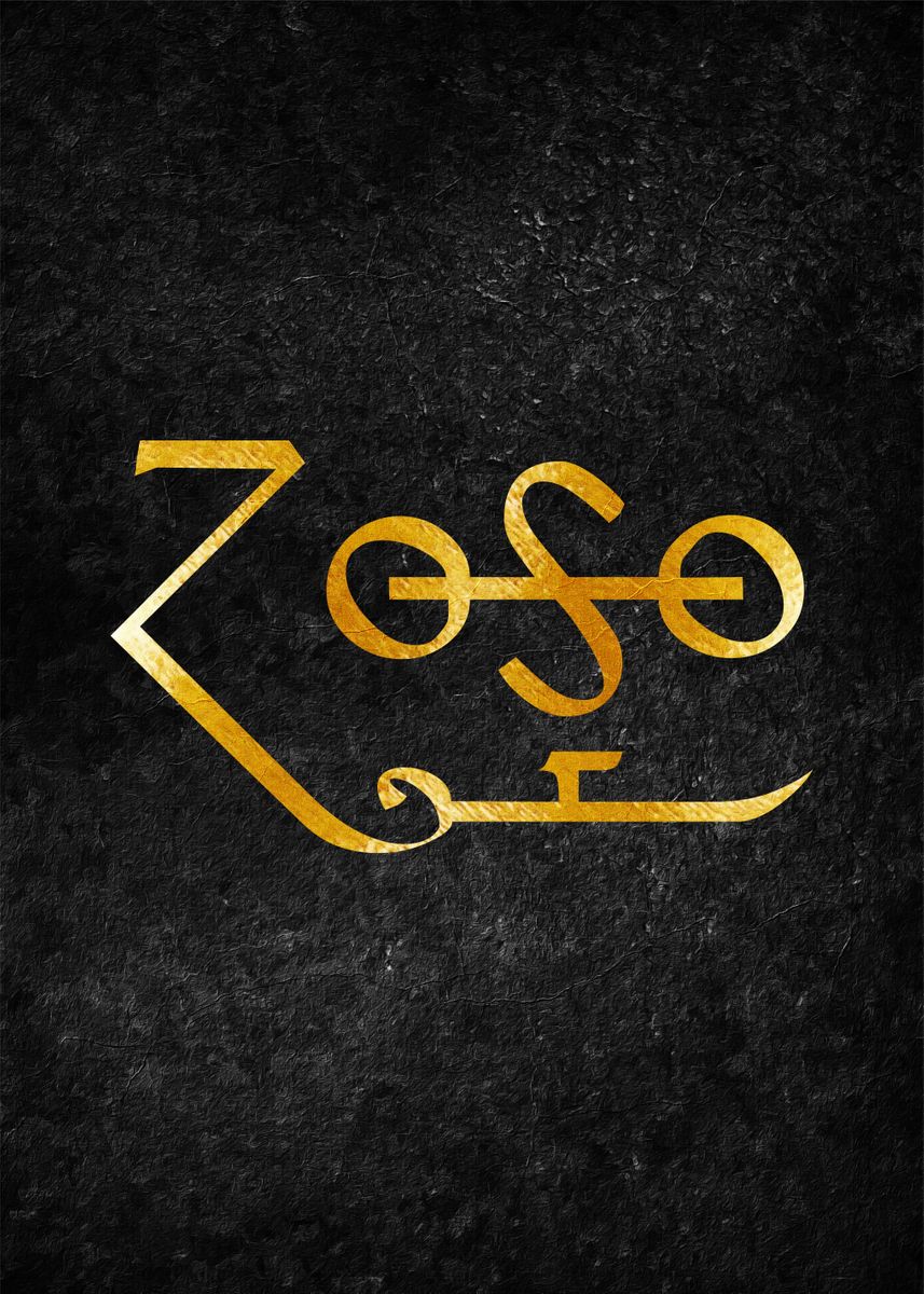'zoso' Poster by Bestselling Music Posters | Displate