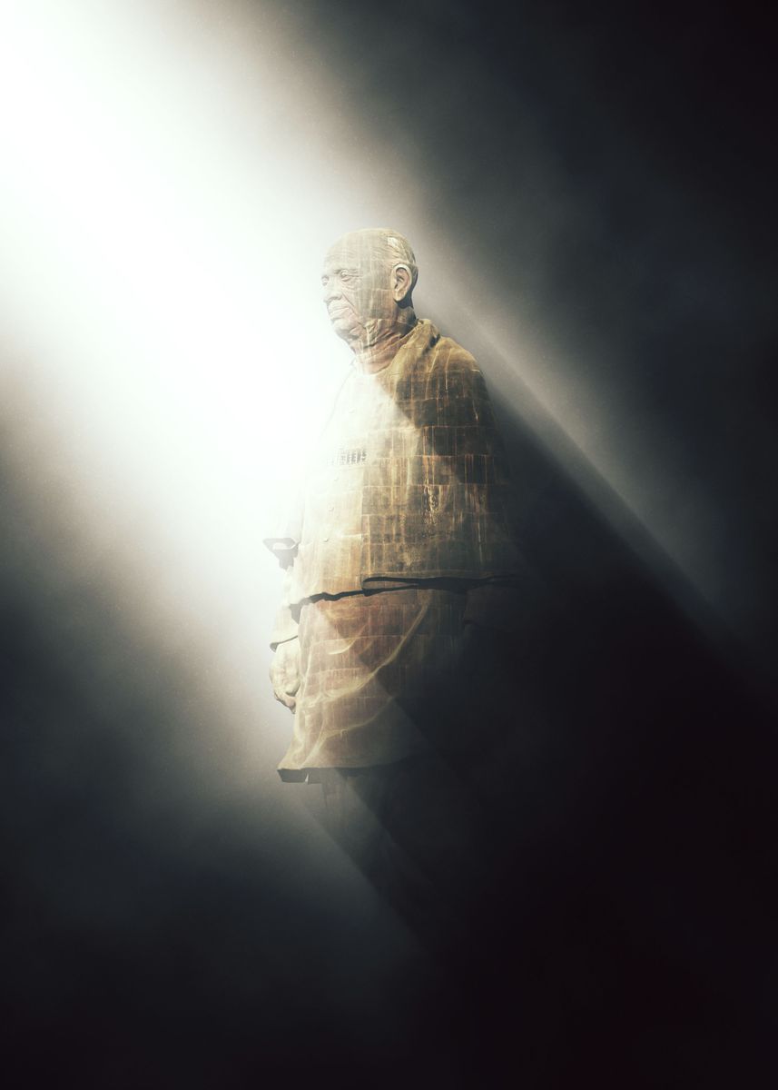 'The Statue of Unity' Poster, picture, metal print, paint by Visitify ...