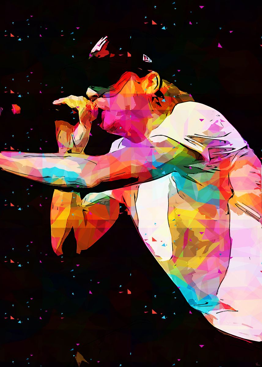 'NEKFEU' Poster, picture, metal print, paint by Daisuke Miftah | Displate