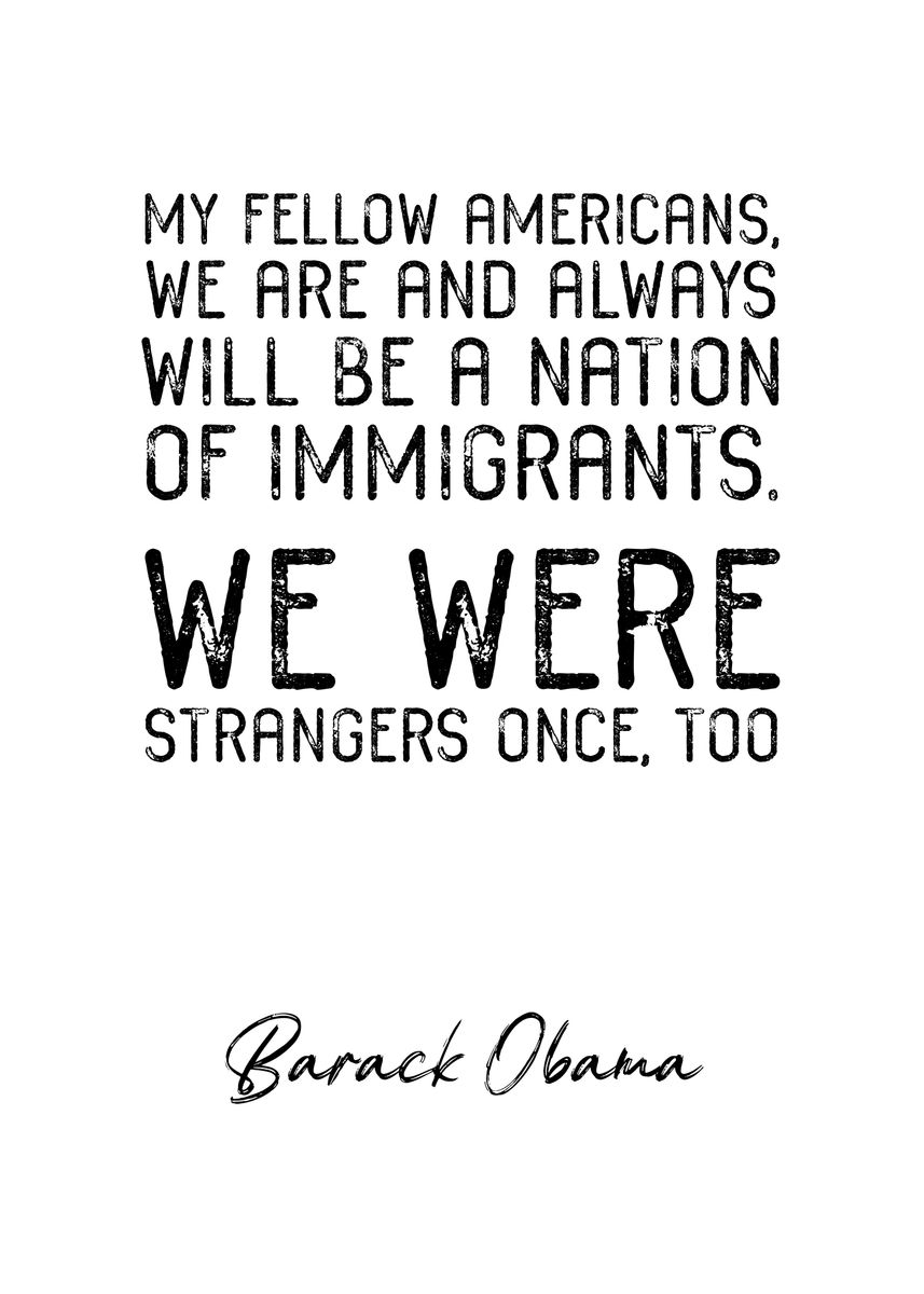 'Barack Obama Quote 3' Poster, picture, metal print, paint by Quoteey ...
