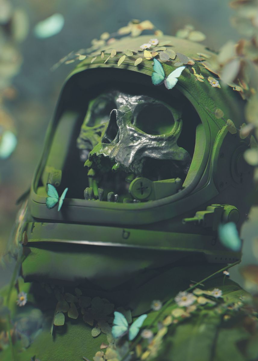 'Left Behind' Poster, picture, metal print, paint by Five Senses Art ...