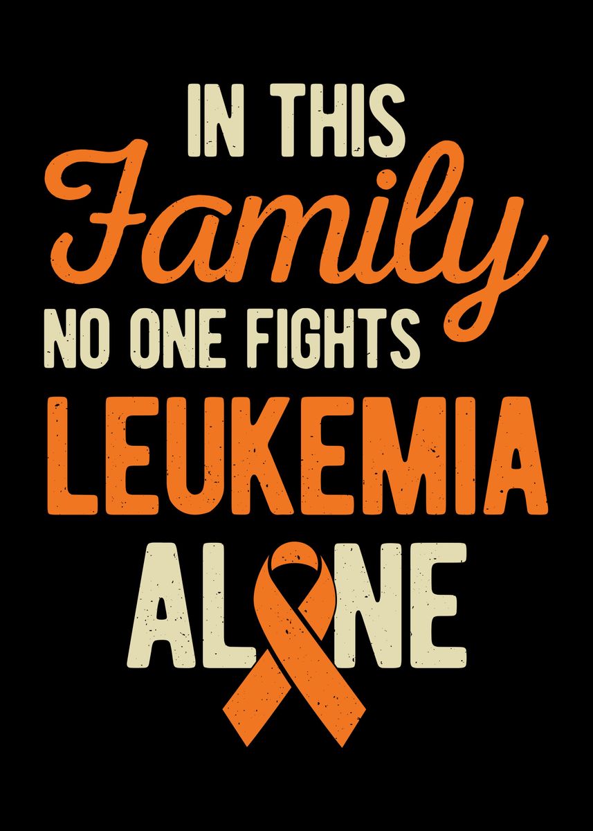 'Leukemia Awareness' Poster, picture, metal print, paint by Visualz ...