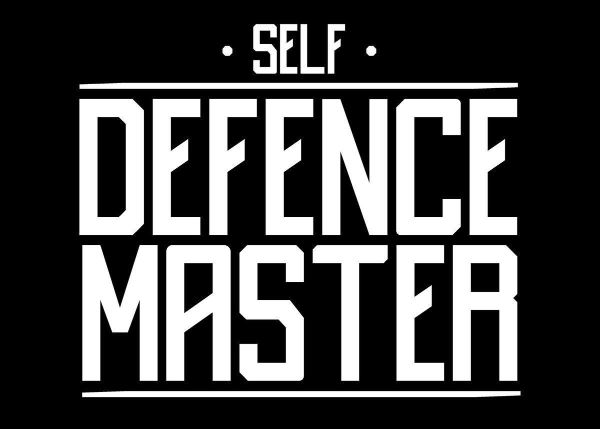 'Self Defence Master' Poster by dr3designs | Displate