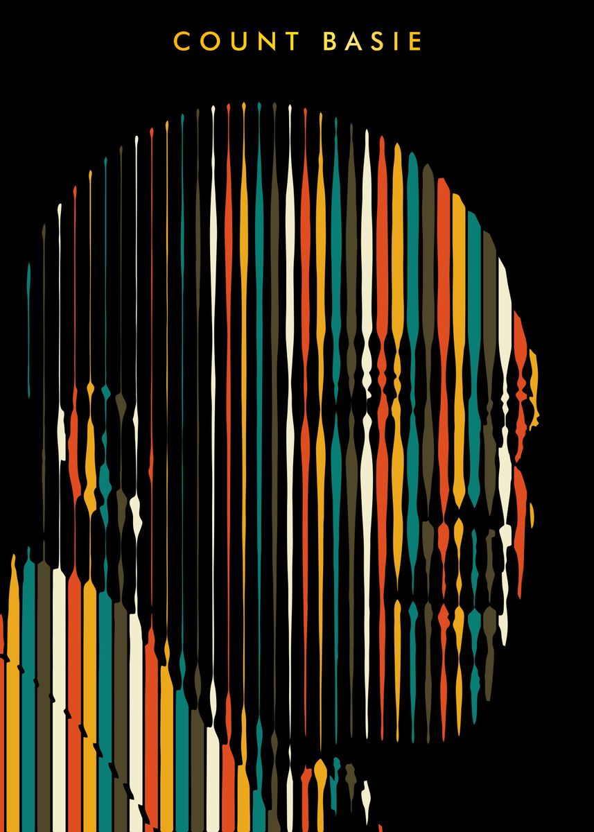 'COUNT BASIE' Poster, picture, metal print, paint by Yusuf Dedi Wijaya ...
