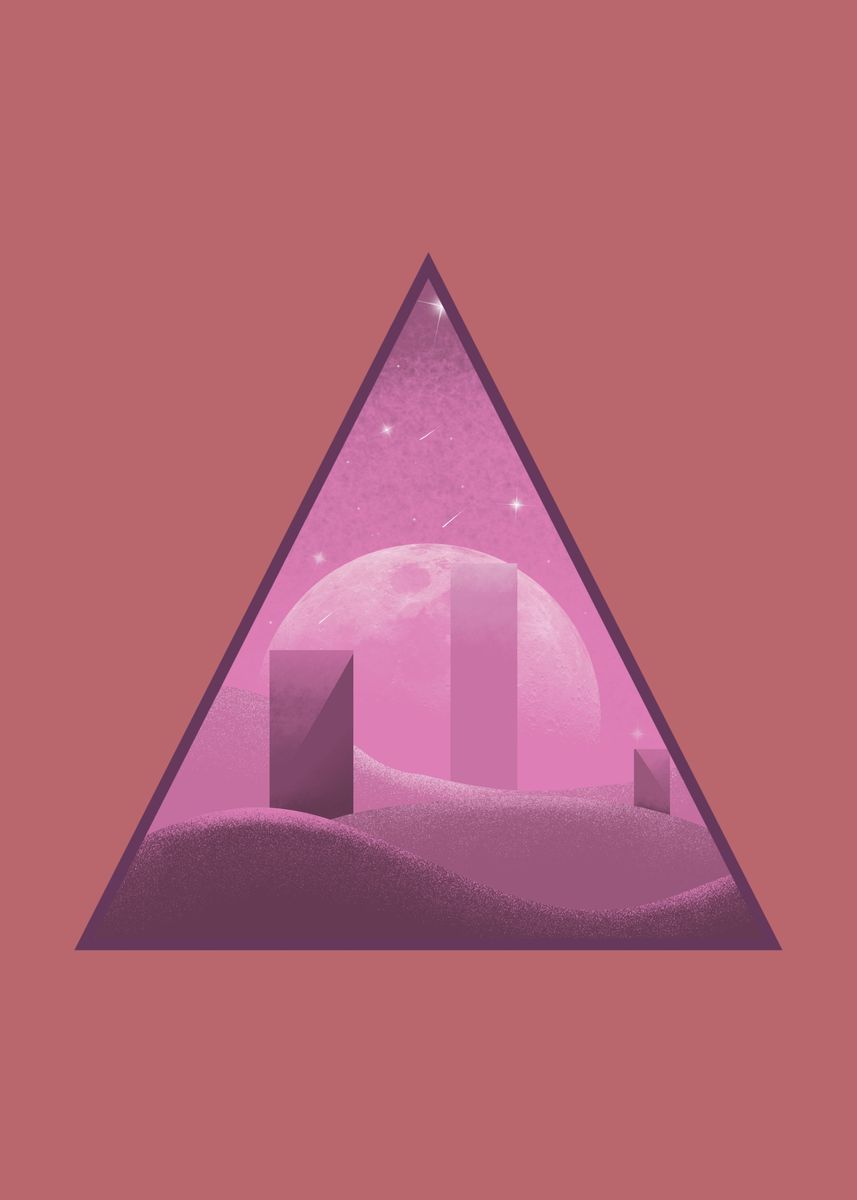 'STARRY NIGHT 3' Poster, picture, metal print, paint by CHAOS STUDIO ...