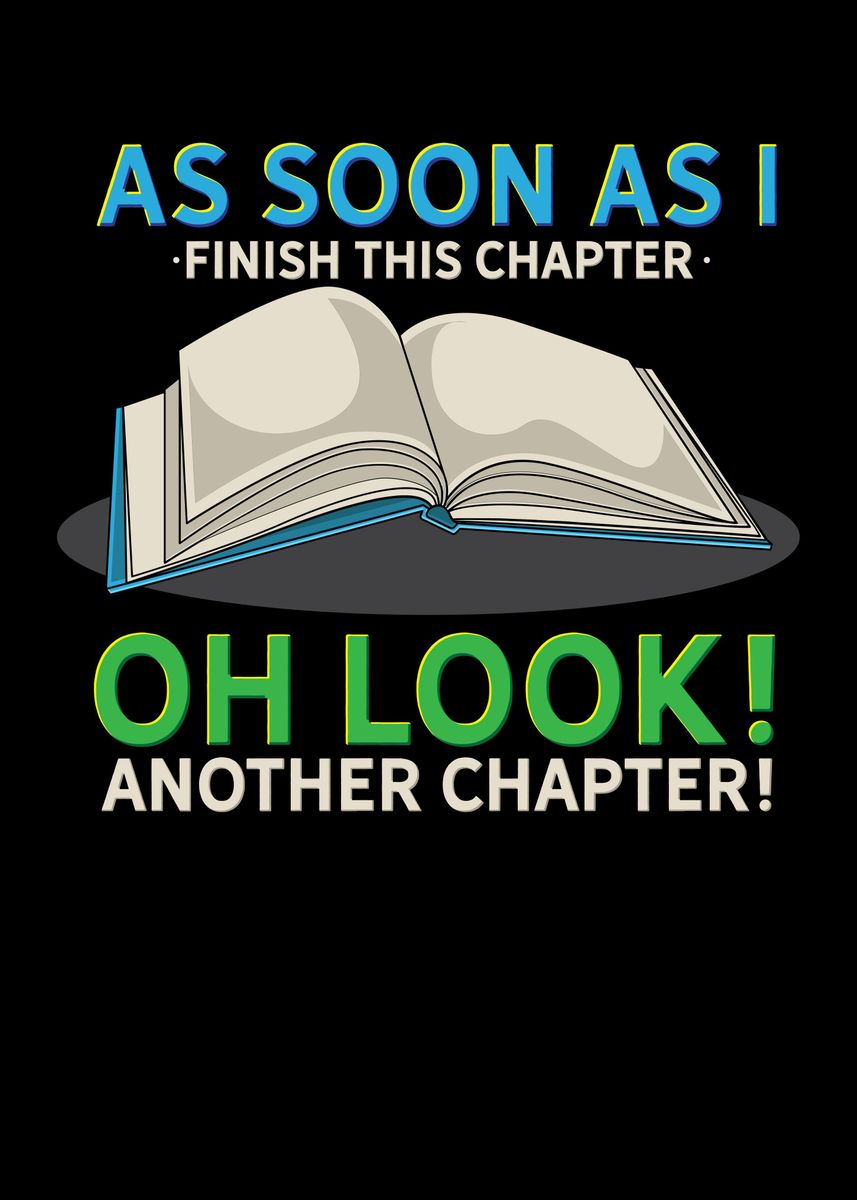 'As Soon As I Finish This' Poster, picture, metal print, paint by Uwe ...