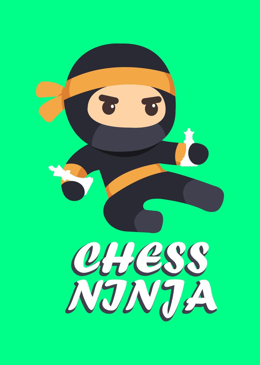 'Chess Youth Gift Kids' Poster, picture, metal print, paint by ...