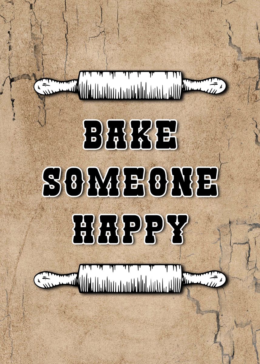 'Kitchen Funny Wall Decor' Poster by Decoratier Qwerdenker | Displate