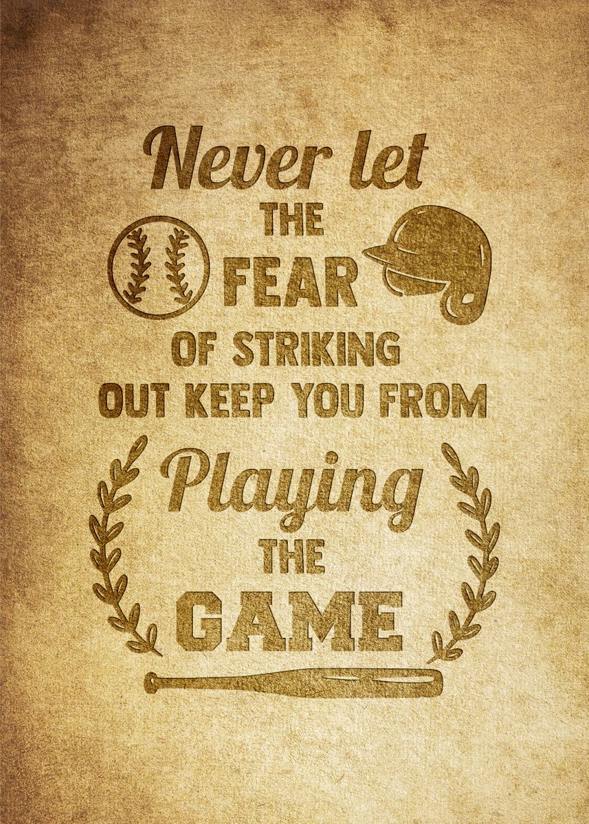 'Baseball' Poster by Smokin Art | Displate