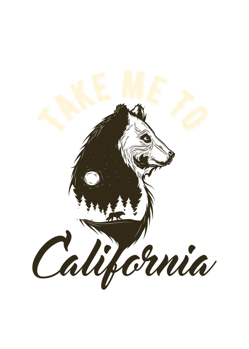 '1709Bear1' Poster, picture, metal print, paint by thetshirtshop2020 ...