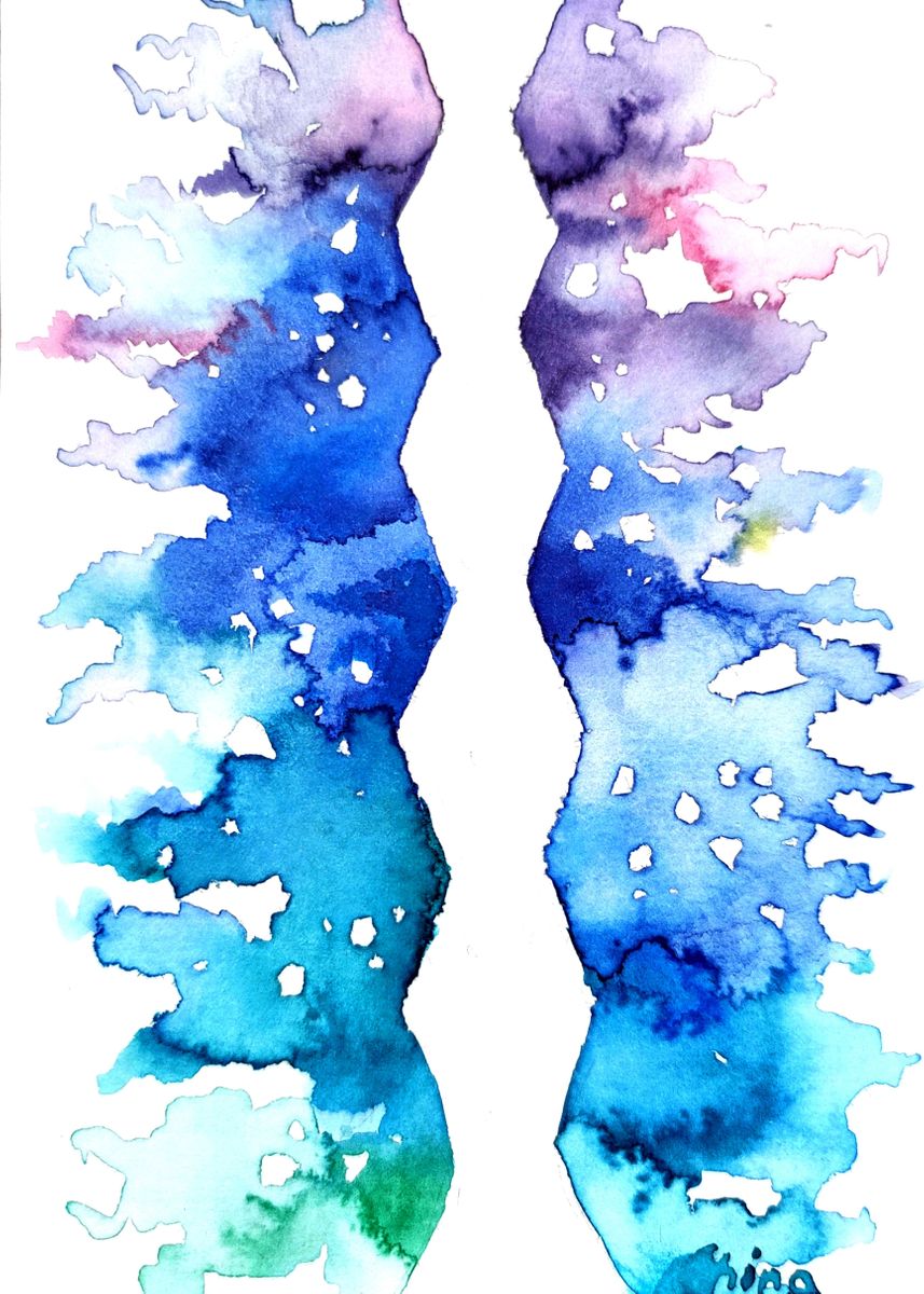 'The endless column and the' Poster, picture, metal print, paint by ...