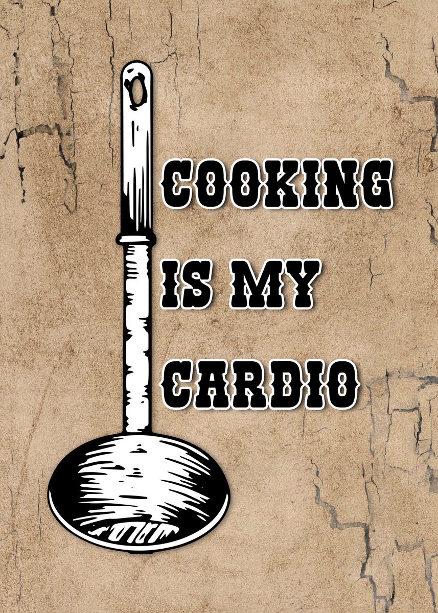 'Kitchen Funny Wall Decor' Poster by Decoratier Qwerdenker | Displate