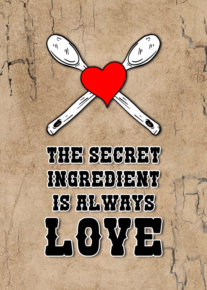 'Kitchen Funny Wall Decor' Poster by Decoratier Qwerdenker | Displate