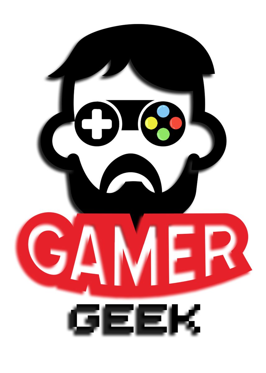 'Gamer Geek Gaming' Poster by Max Ronn | Displate