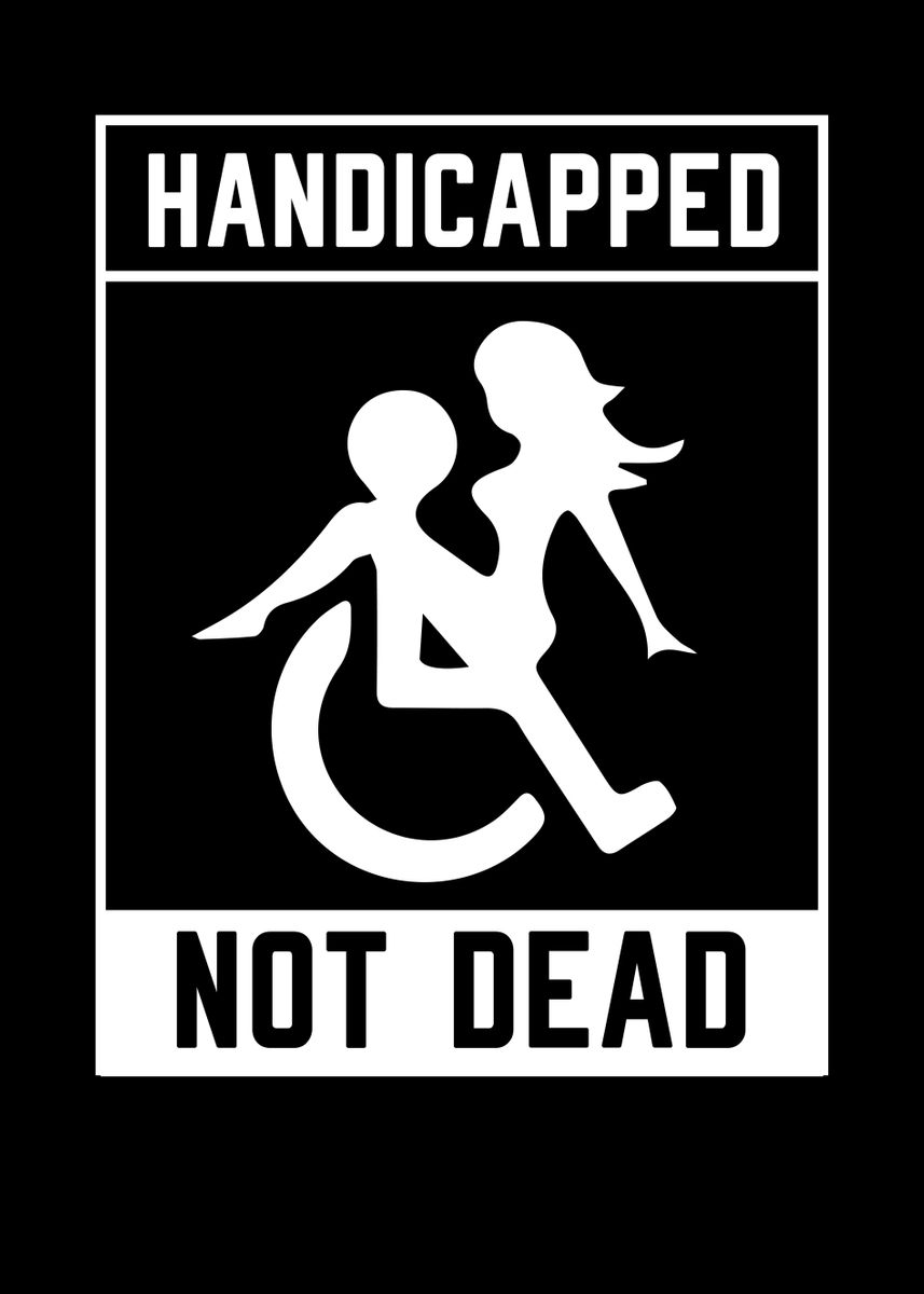 'Wheelchair Wheelchair User' Poster, picture, metal print, paint by ZS ...