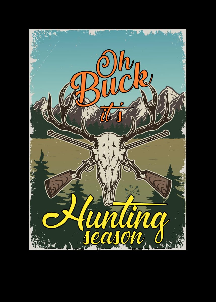 'Hunting Gifts' Poster by Steven Zimmer | Displate