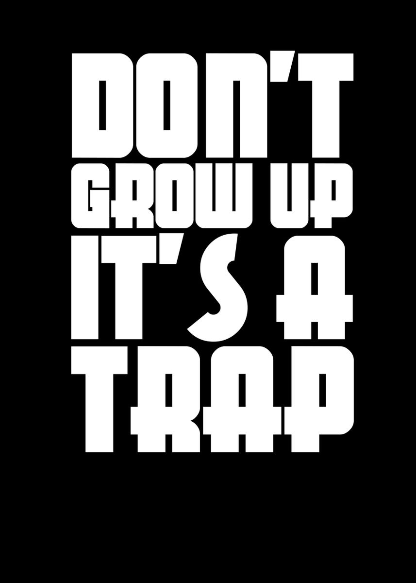 'Funny Sayings' Poster, picture, metal print, paint by ZS C O M M E R C ...