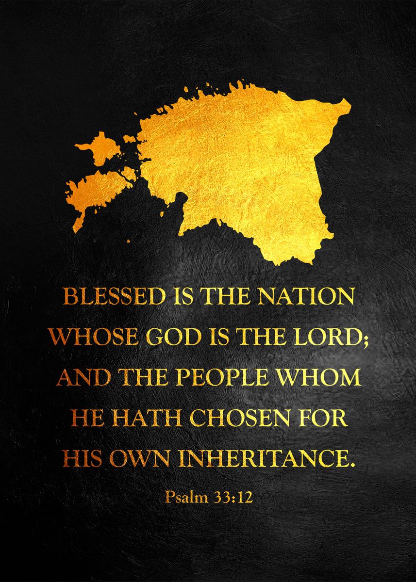 'Estonia' Poster, picture, metal print, paint by ABConcepts | Displate