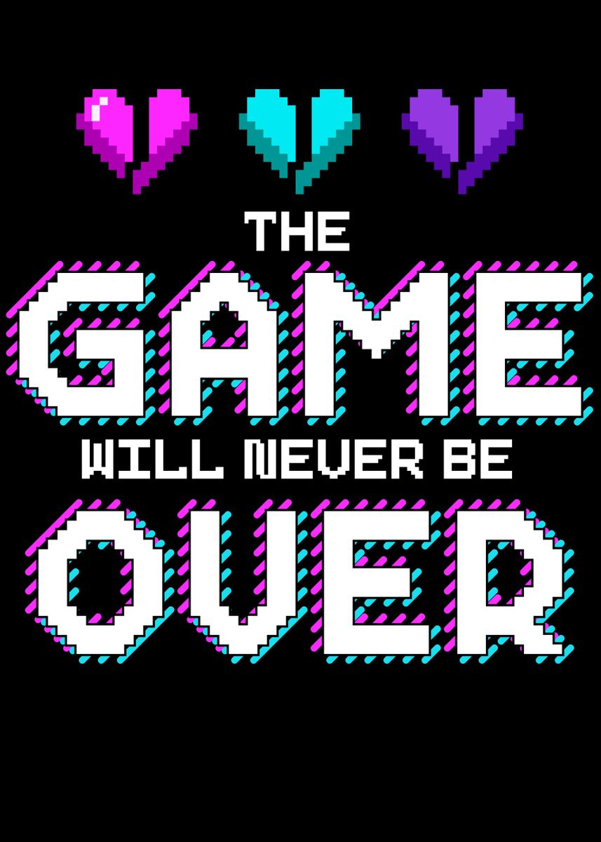 'Game Over' Poster by NAO | Displate